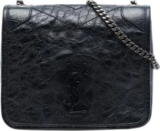Saint Laurent Pre-owned Niki Wallet on Chain - Femme - Pre-owned - Noir - Taille: ONE Size