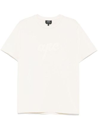 A.P.C. t-shirt Lenny - Tons neutres