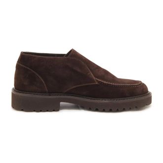 Doucal's Wildleder Slip-On Schuhe- Hergestellt in Italien - - Shoes - Herren - Braun - 42 EU