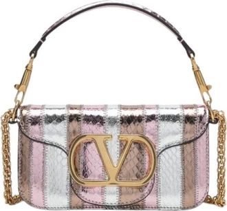 Valentino Garavani Femme, Sacs, Multicolore, Taille: ONE Size Snake Skin Small Shoulder Bag