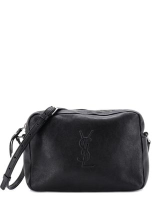 Saint Laurent petit sac &agrave; bandouli&egrave;re Lou en cuir - Noir