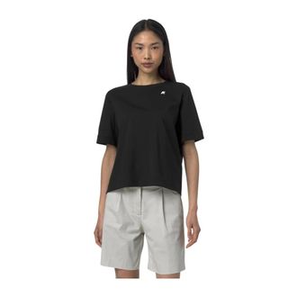 K-Way Selune Jersey T-Shirt - - Tops - Damen - Schwarzk - M