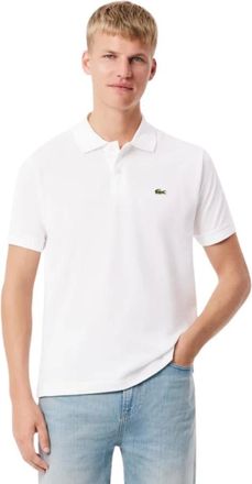 Lacoste Homme, Tops, Blanc, Taille: L Polo L.12.12 Coupe Slim
