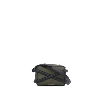 Alexander McQueen Harness Kameratasche in Khaki - - Bags - Damen - Gr&uuml;n - ONE SIZE