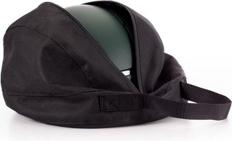 Horze Horze Helmtasche Reithelm, Atmungsaktiv und Wasserdicht, Eine Größe, Schwarz, Schwarz, one Size