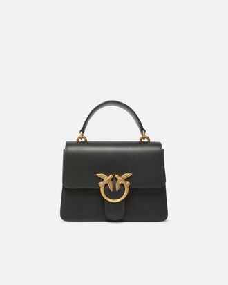 Pinko LOVE ONE TOP HANDLE MINI LIGHT VITELLO