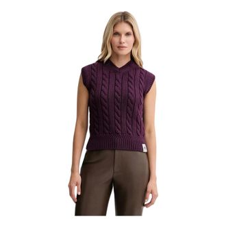 Bally Damen, Strickwaren, Lila, SGr&ouml;&szlig;e