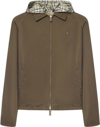 Burberry Homme, Vestes, Vert, Taille: L Light Vestes