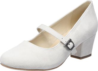 Hirschkogel Damen Pumps, Creme, 36 EU