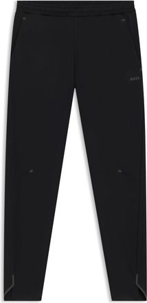 BOSS Herren Hicon Active Schnell trocknende Hose mit reflektierendem Logo Schwarz001 L