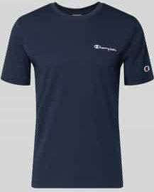 Champion T-Shirt mit Label-Stitchings und Rundhalsausschnitt
