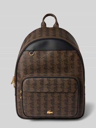Lacoste Rucksack mit Logo-Pr&auml;gung
