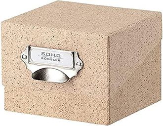 R&ouml;ssler Selection SOHO Foto Aufbewahrungsbox | Fotobox Aufbewahrungsbox mit Deckel | Organizer Box | Visitenkarten Aufbewahrung | Boxen Aufbewahrung | Storage Boxes | 1