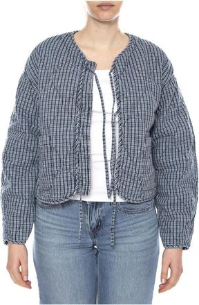 Levi's Femme, Vestes, Bleu, Taille: 42 FR Rue Liner Jacket