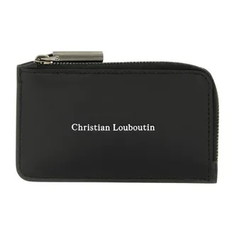 Christian Louboutin Canopy Zipped Card Holder - - Accessories - Herren - Schwarzk - ONE SIZE