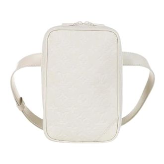 Louis Vuitton Sac bandouli&egrave;re en cuir Pre-owned - Femme - Pre-owned - Blanc - Taille: ONE Size