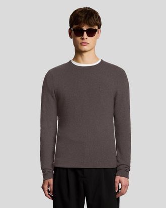 Lyle & Scott Strickpullover mit Struktur