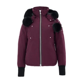 Moose Knuckles Femme, Vestes, Rouge, Taille: 38 FR Giubbino Corto