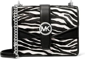 Michael Kors Ledertasche mit verstellbarem Gurt - - Bags - Damen - Schwarzk - ONE SIZE