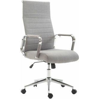 Clp Chaise de bureau pivotante de Kolumbus dans un bureau idéal bureau ajusté en studio Couleur : Gris