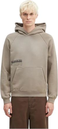 Napapijri Herren, Sweatshirts & Hoodies, Gr&uuml;n, LGr&ouml;&szlig;e