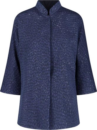 Giorgio Armani Einreiher Paillettenjacke