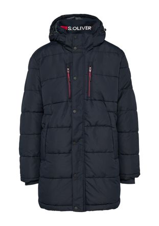 s.Oliver Parka gesteppt mit abnehmbarer Kapuze