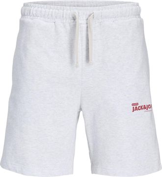 Jack & Jones Jpstgordon Charge Print Sweat Shorts Mid