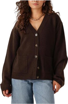 Envii Damen, Strickwaren, Braun, SGr&ouml;&szlig;e