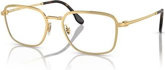 Ray-Ban Rb6511 Optics Arista Gold Fassung Demo Gläser Glas Polarisiert 55-19