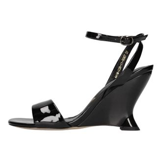 Emanuelle Vee Lack Sandalen - - Shoes - Damen - Schwarzk - 36 EU