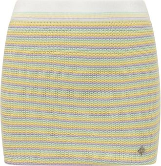 Casablanca Femme, Jupes, Multicolore, Taille: 40 FR Bourgeois Stripe Skirt