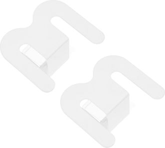 Cabilock 2 Stück Wandmontierter Slipper Hänger ohne Bohren mit Ablauflöchern Platzsparender Schuhhalter für Badezimmer Hygienisches Wand-schuhregal zur Trocken