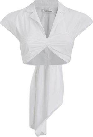 Philosophy di Lorenzo Serafini Femme, Blouses et Chemises, Blanc, Taille: 34 FR Blouses
