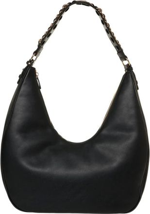 Liu Jo Femme, Sacs, Noir, Taille: ONE Size Sac à Bandoulière Courbé en Nero