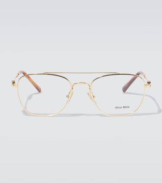 Miu Miu Lunettes aviateur