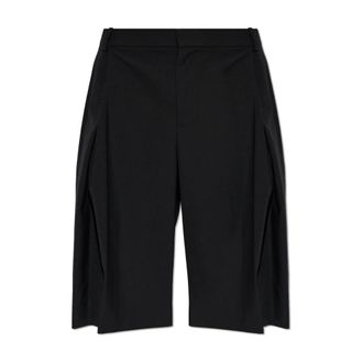 Casablanca Wollshorts mit Bundfalten - - Shorts - Herren - Schwarzk - XL