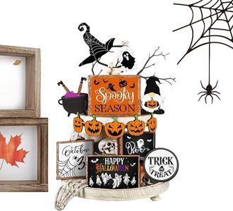 Generic Halloween- -Dekoration, rustikales Geisterschild | Innendekoration für Bibliothek, Wohnzimmer, Schlafzimmer, Möbel