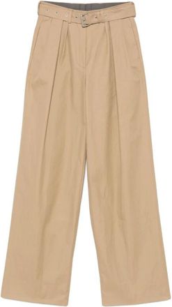 Dries Van Noten Femme, Pantalons, Beige, Taille: 36 FR Wide Pantalons