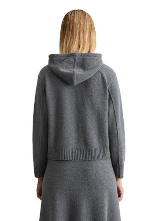 Marc O'Polo Denim Kapuzenpullover relaxed aus weichem Wolle-Mix