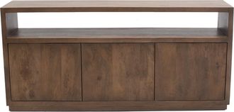 Giga Meubel Sideboard Dunkelbraun Mangoholz - 180x40x85cm - Luxurious