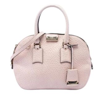 Burberry Pre-owned Sac Bowling Orchard - Femme - Pre-owned - Rose - Taille: ONE Size
