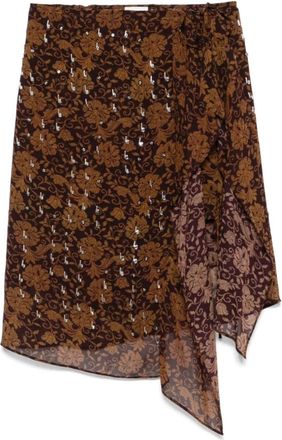 Dries Van Noten Femme, Jupes, Brun, Taille: 38 FR Short Skirts