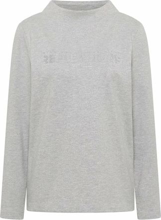 Cecil Langarmshirt - - Tops - Damen - Grau - XL