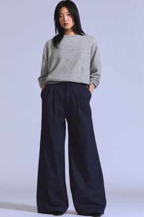 Levi's Denimhose mit Falten - Damen - Dunkle Waschung / Dunkle Waschung