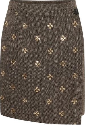 Saint Tropez TerencianaSZ Skirt - Femme - Jupes - Gris - Taille: 44 FR