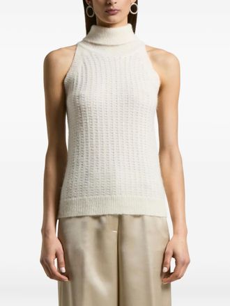 PESERICO débardeur à col roulé - Tons neutres