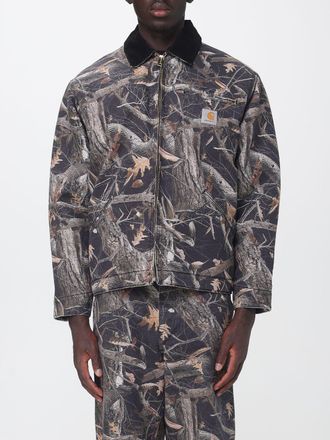 Carhartt Work in Progress Detroit Jacke aus Bio-Baumwolle mit Samtkragen