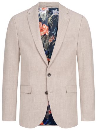 JEFF Herren JFLyle Sakko mit Stretch | Klassische Anzugjacke Herrenjackett Cornstalk, 48