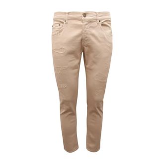 Dondup Slim Fit Hose - - Trousers - Herren - Beige - W33
